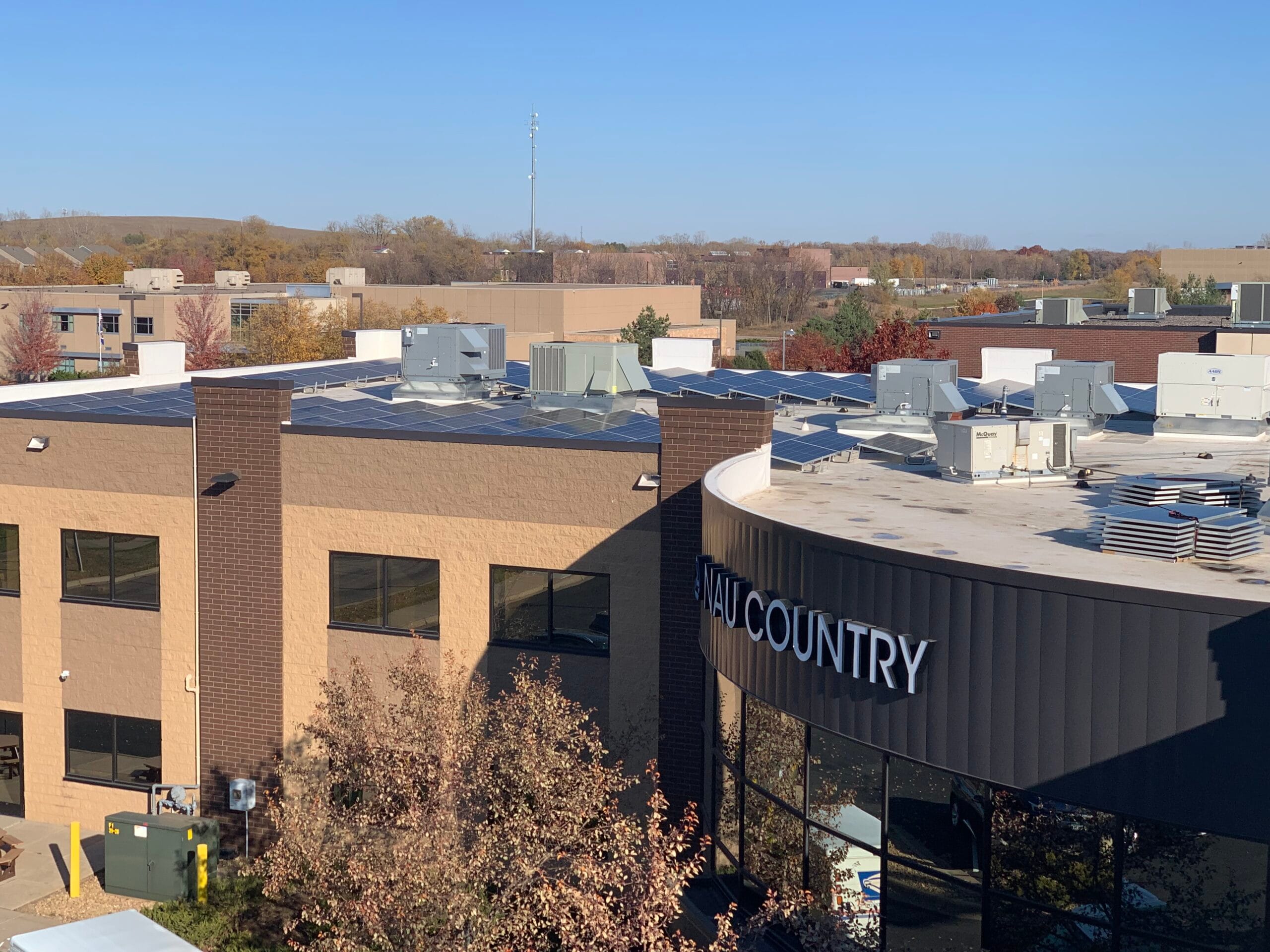 NAU Country Insurance Ramsey MN - Solar Panels System Installation