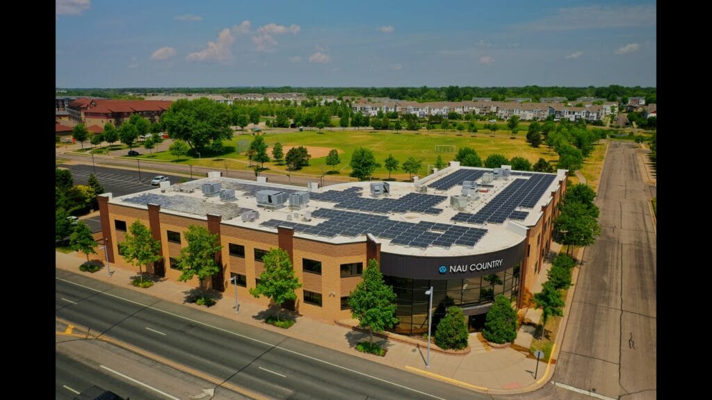 NAU Country Insurance Ramsey MN - Solar Panels System Installation