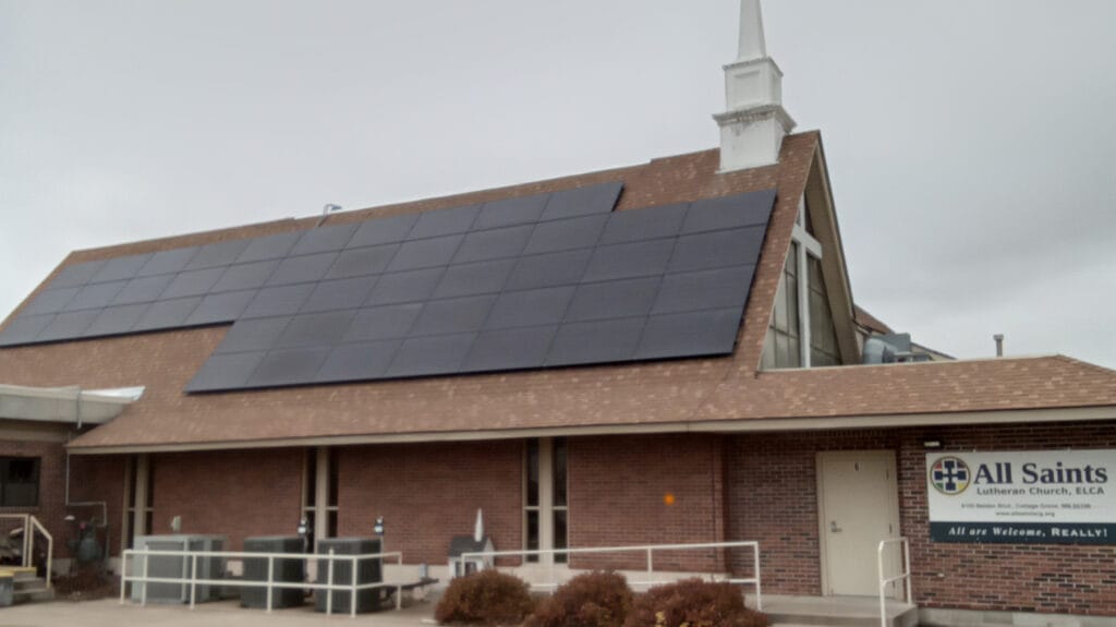 All Saints Lutheran Church - Solar Project - Solar Projects | Cedar ...